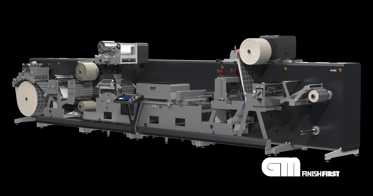 DC350Flex+ Booklet finishing line - GMfinishing