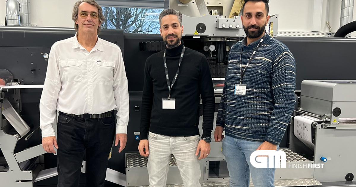 GM DC330Mini label finisher fuels remarkable growth for Label Lab in Jordan