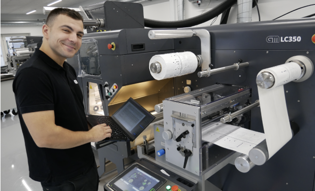 Introducing the NEW LR250 Label Inspection Rewinder